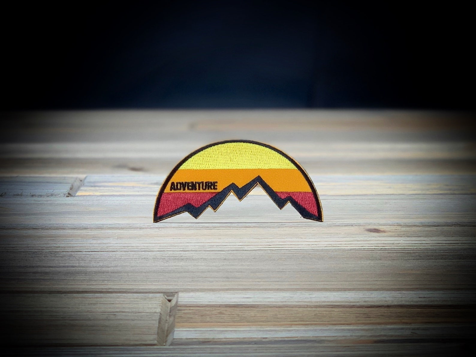 Adventure Sunrise Patch | Etsy