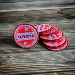 Throw Back Toyota Patch - Etsy