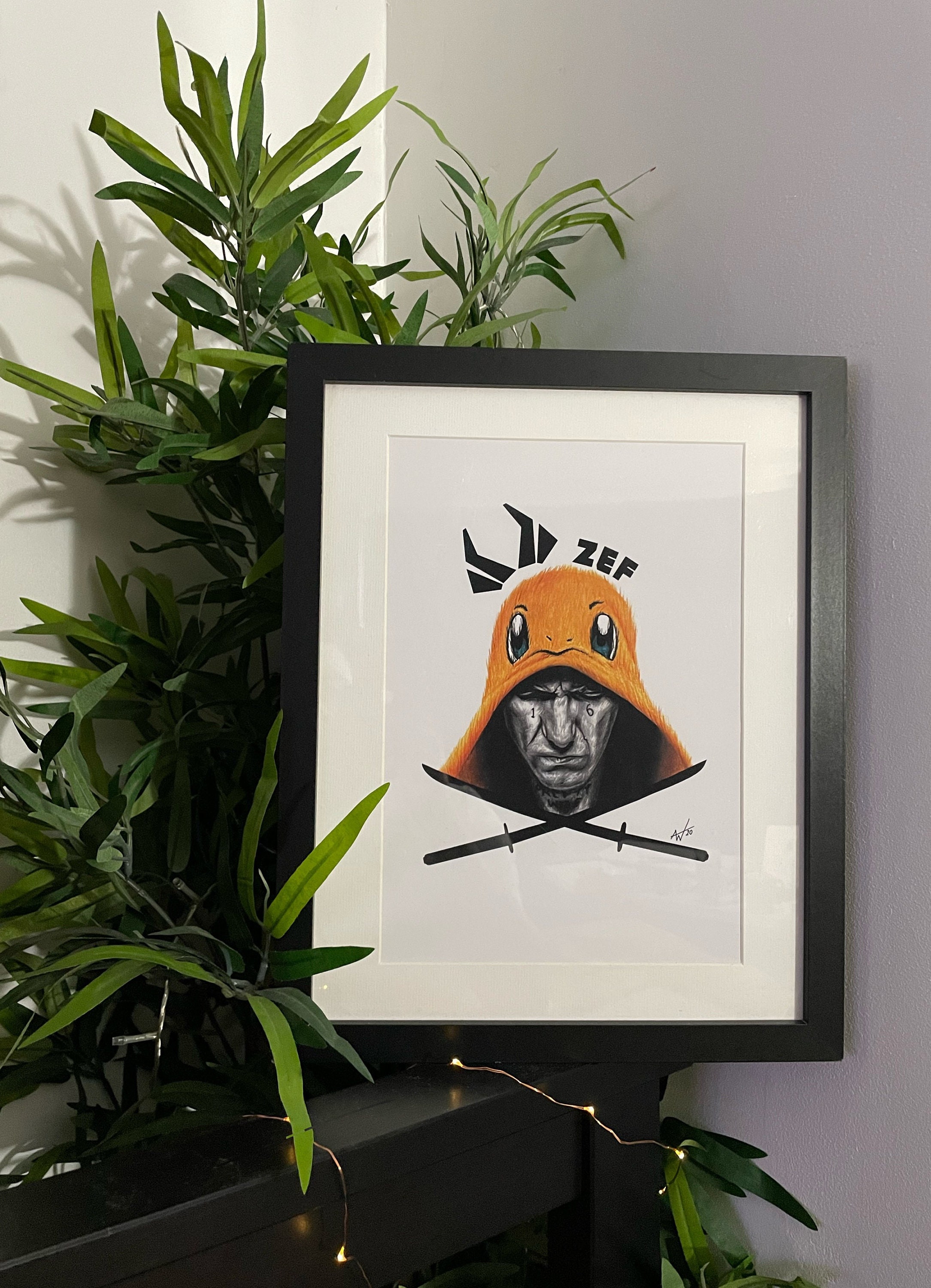 Ninja Art Print - Etsy