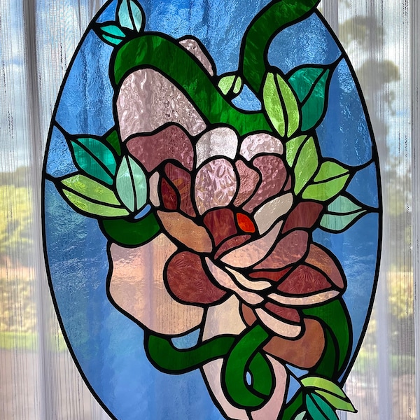 Stained Glass Panel - Etsy Australia