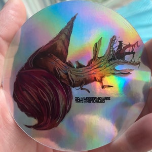 Mutant Snail 3 Holographic Decal - Etsy