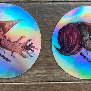 Mutant Snail 3 Holographic Decal - Etsy