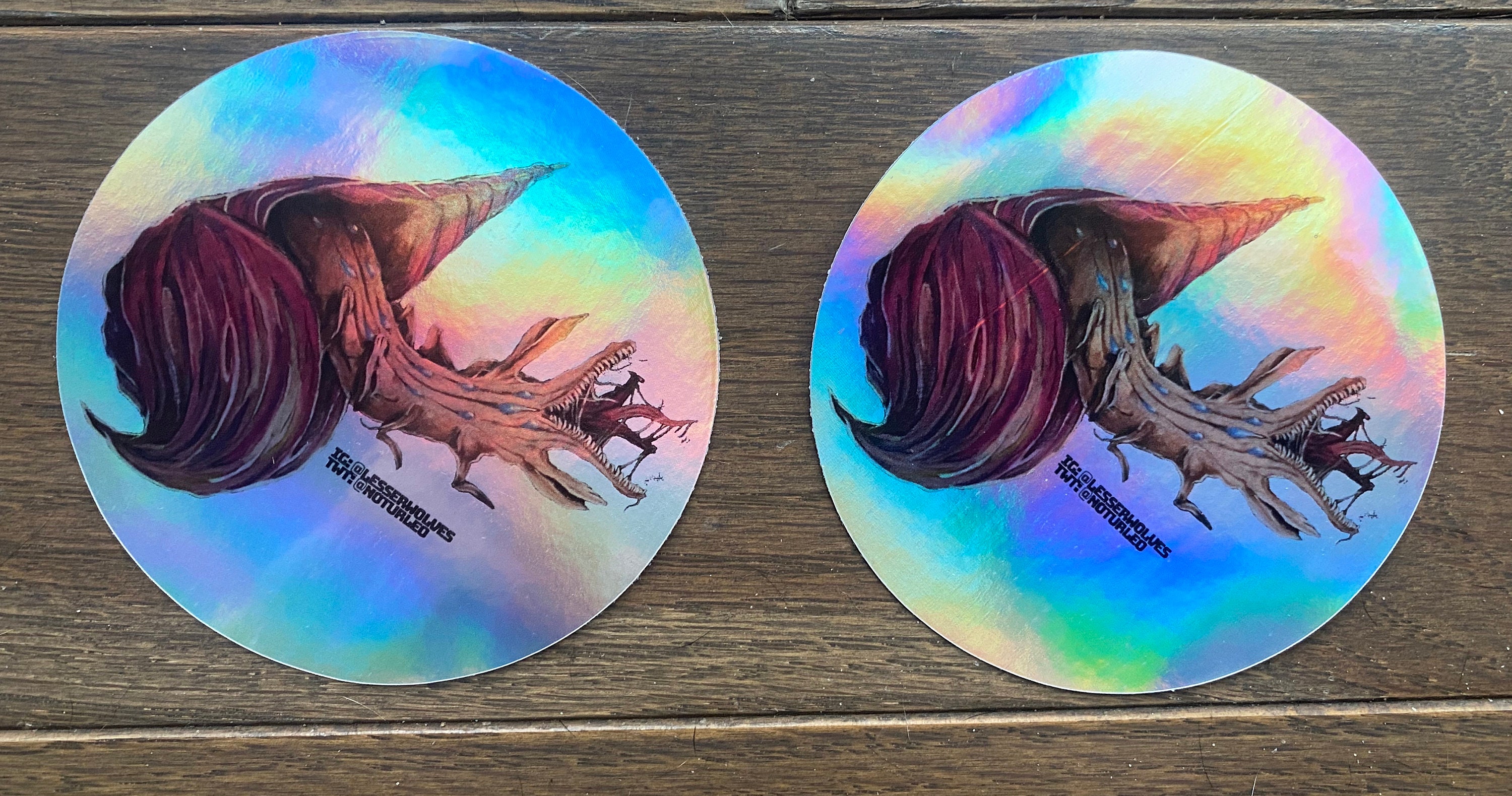 Mutant Snail 3 Holographic Decal - Etsy