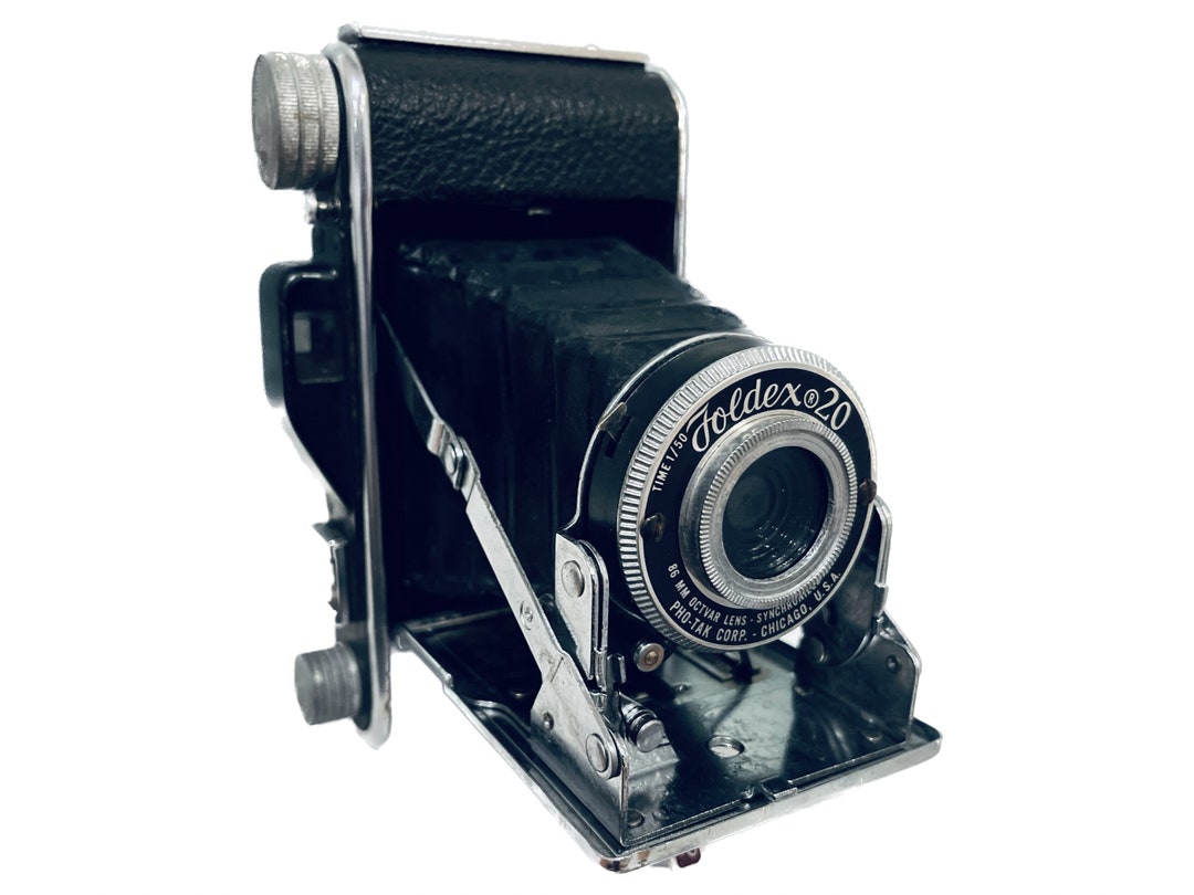 Pho-tak Foldex 20 120 Film Camera- Great Working 120 Film Camera ...