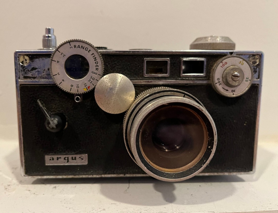 Argus C3 Rangefinder Film Camera With 50mm 1:3.5 Lens - Great Display ...