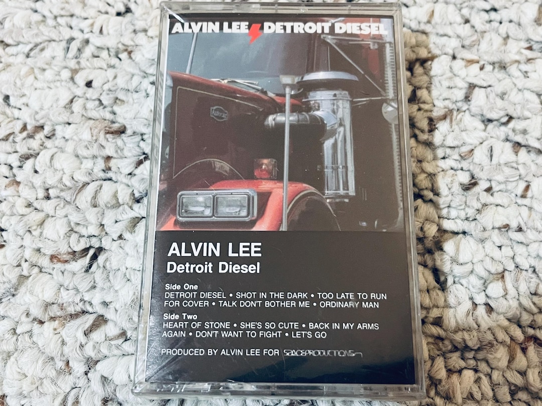 Alvin Lee - Detroit Diesel - Blues Rock Cassette Mint Condition Tape - Etsy