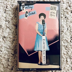 Patsy Cline - Live at the Opry- Country Music Cassette Tape - Etsy