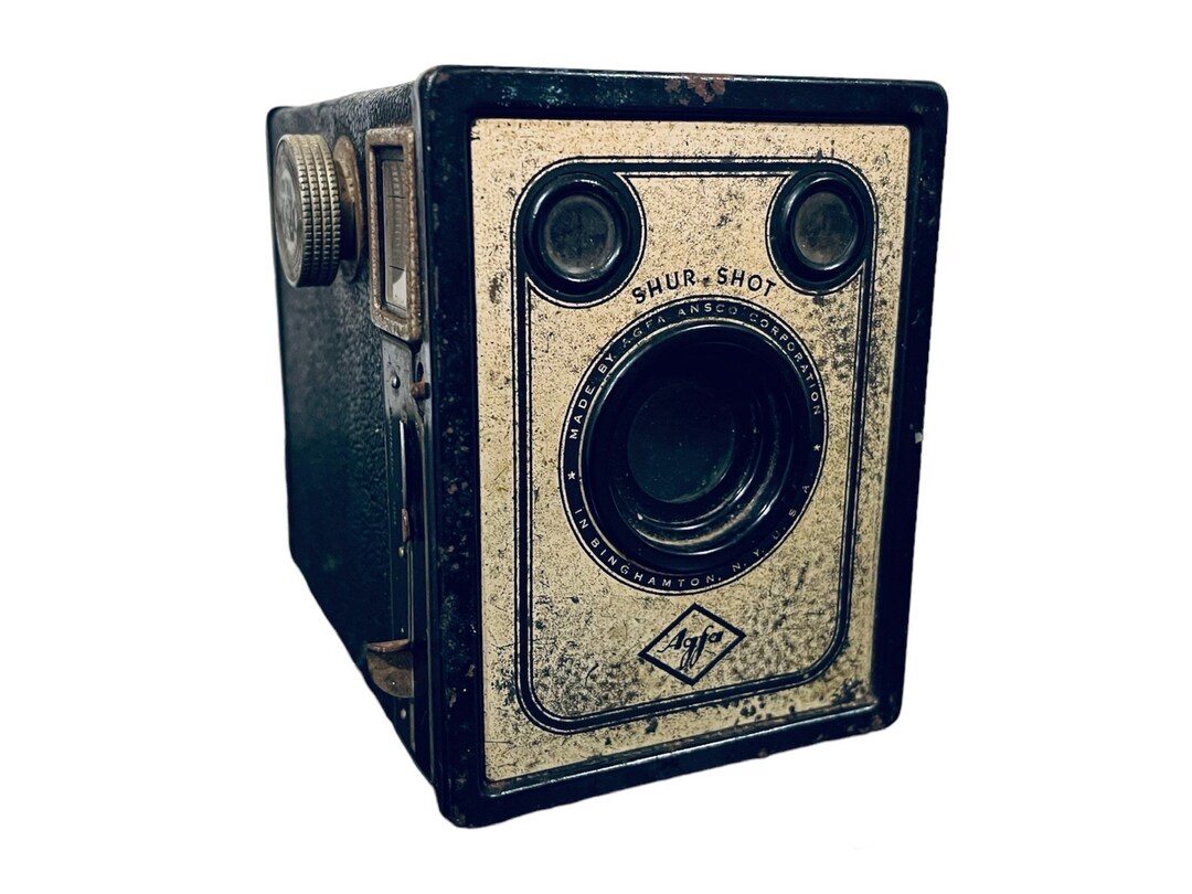 Agfa Shur Shot Box Film Camera- Great Working 120 Film Camera - Great ...