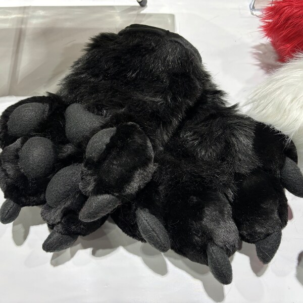 Black Fursuit Paws - Etsy