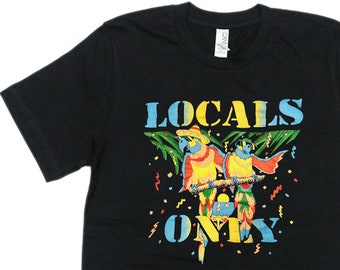 Locals Only T Shirt - Etsy