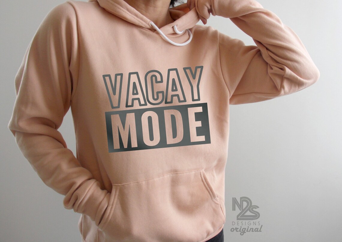 Vacation Hoodie Vacay Mode Unisex Sponge Fleece Hoodie | Etsy