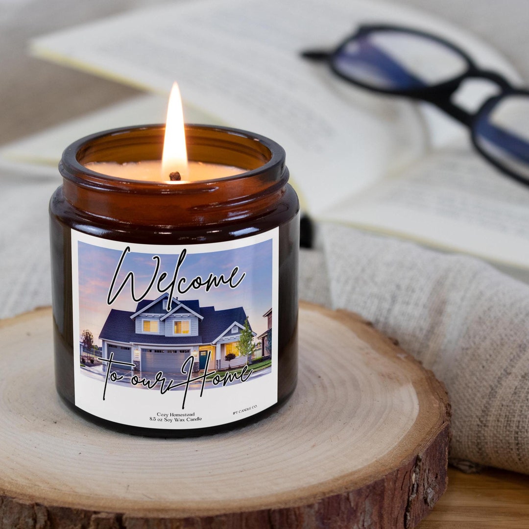 Welcome to Our Home Funny Candle for New Home Moving Gift New Home Gift ...