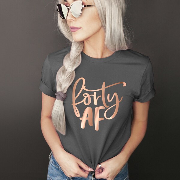 40th Birthday Shirt Etsy