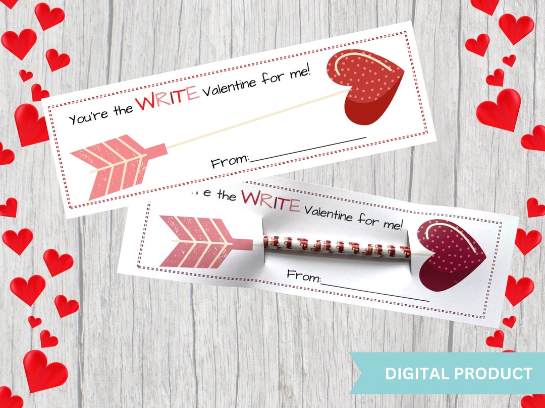Valentines for School. Valentines for Kids. Printable Valentines Card ...