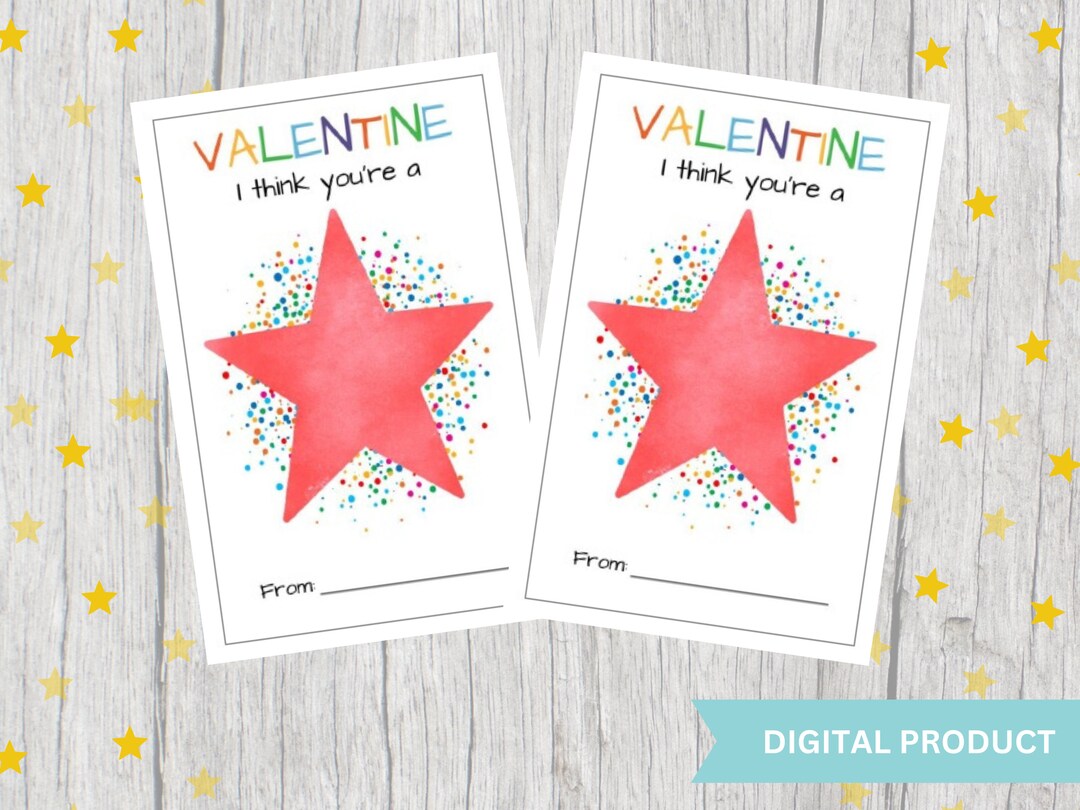 Valentines for School. Valentines for Kids. Printable Valentines Card ...