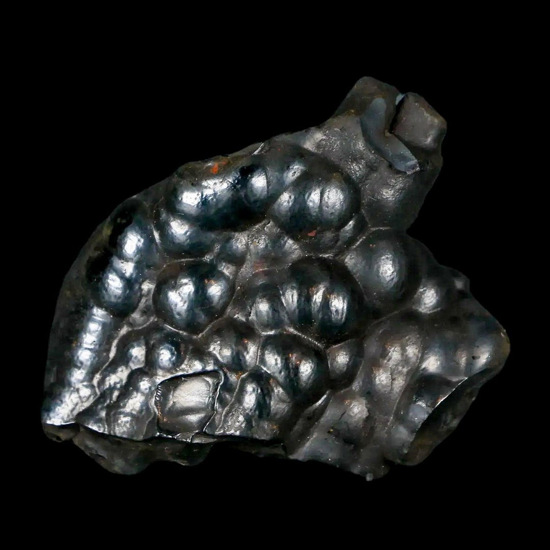 2 Hematite Botryoidal Kidney Ore Rock 4 Ounces Mineral Specimen Irhoud ...