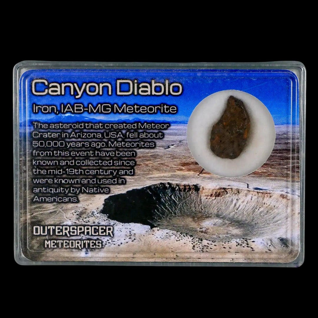 Canyon Diablo Arizona Meteorite Specimen Iron-nickel Meteorites 3.76 ...