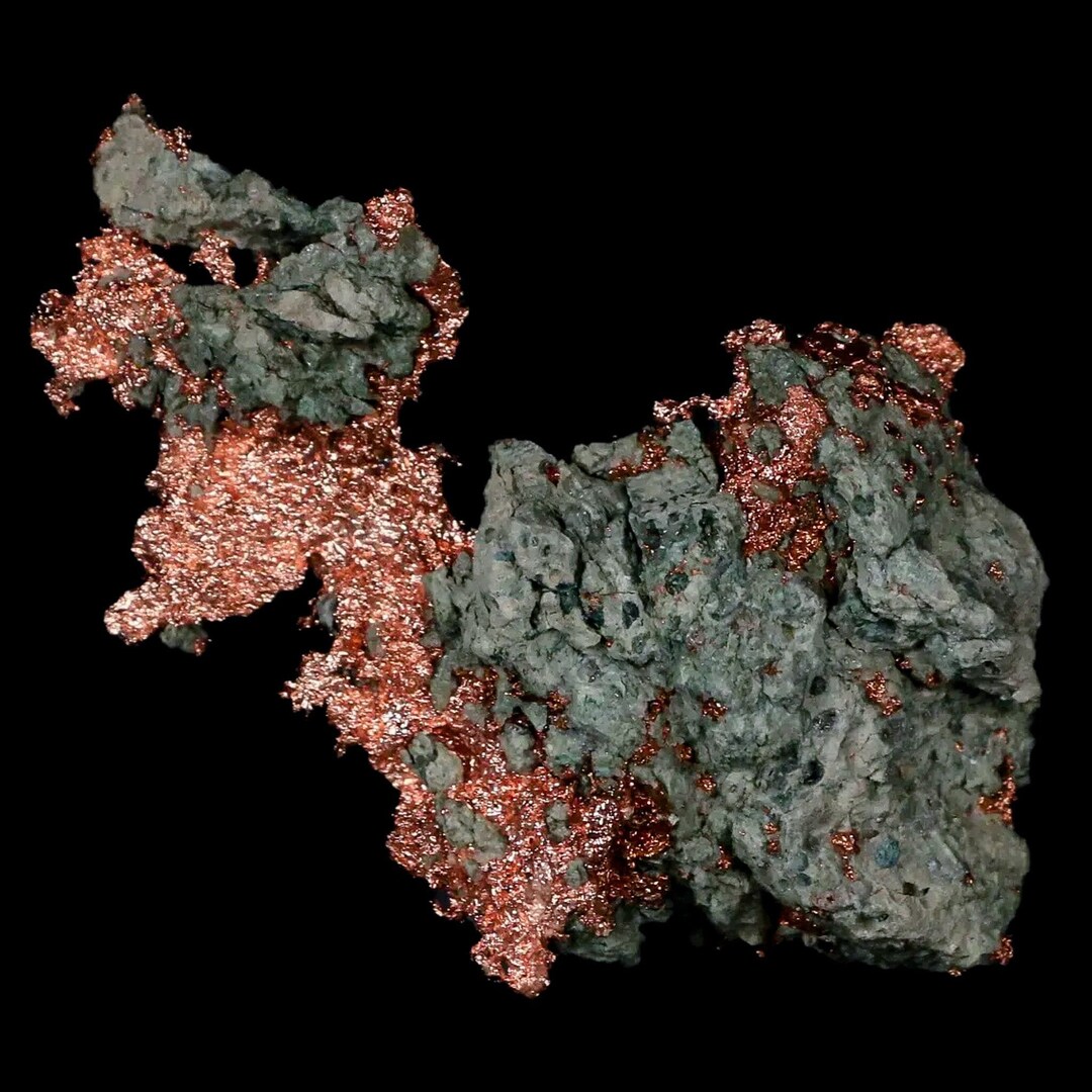 2.6 Raw Rough Native Copper Ore Mineral Specimen Keweenaw Peninsula ...
