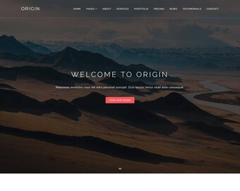 Html Portfolio Template | Etsy
