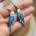 Budgie Parakeet (melopsittacus Undulatus), Handmade, Parrot Figurine ...