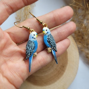 Budgie Parakeet (melopsittacus Undulatus), Handmade, Parrot Figurine ...