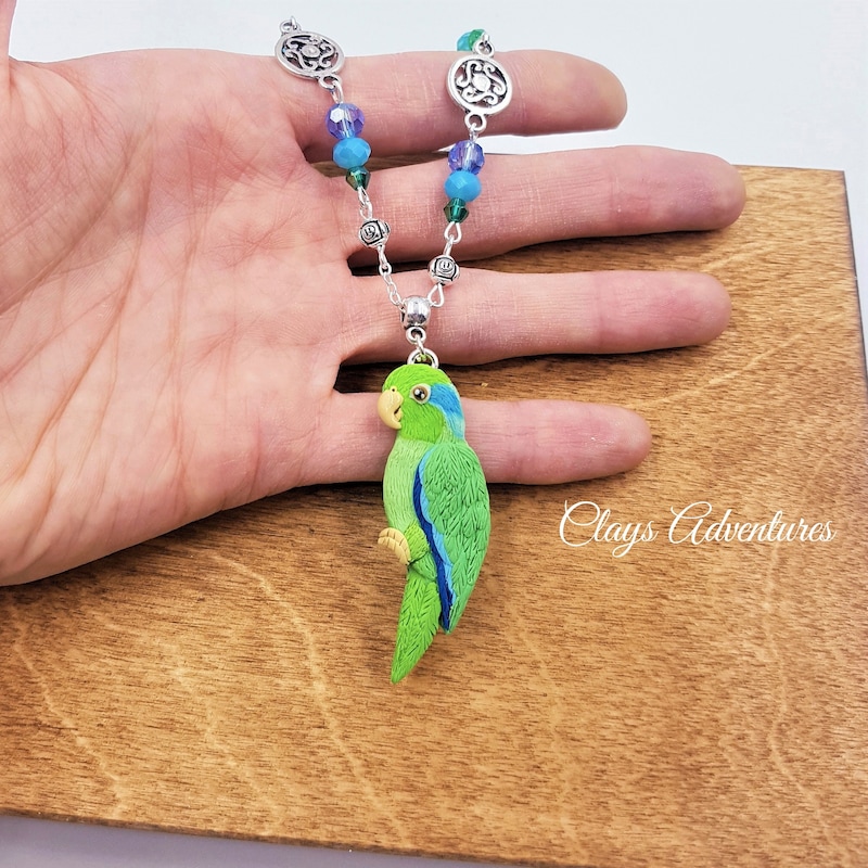 Poly Clay Necklace - Etsy