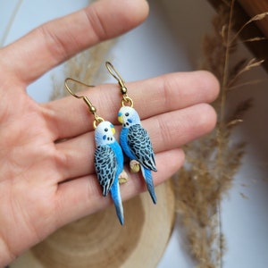 Budgie Parakeet (melopsittacus Undulatus), Handmade, Parrot Figurine ...