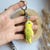 Meyer's Parrot Key Chain , Handmade, Parrot Figurine Made of Polymer ...