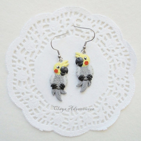 Cockatiel Earrings - Etsy