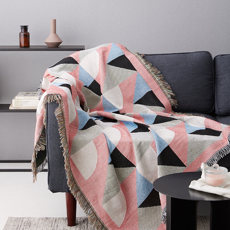 Geometric Blanket - Etsy
