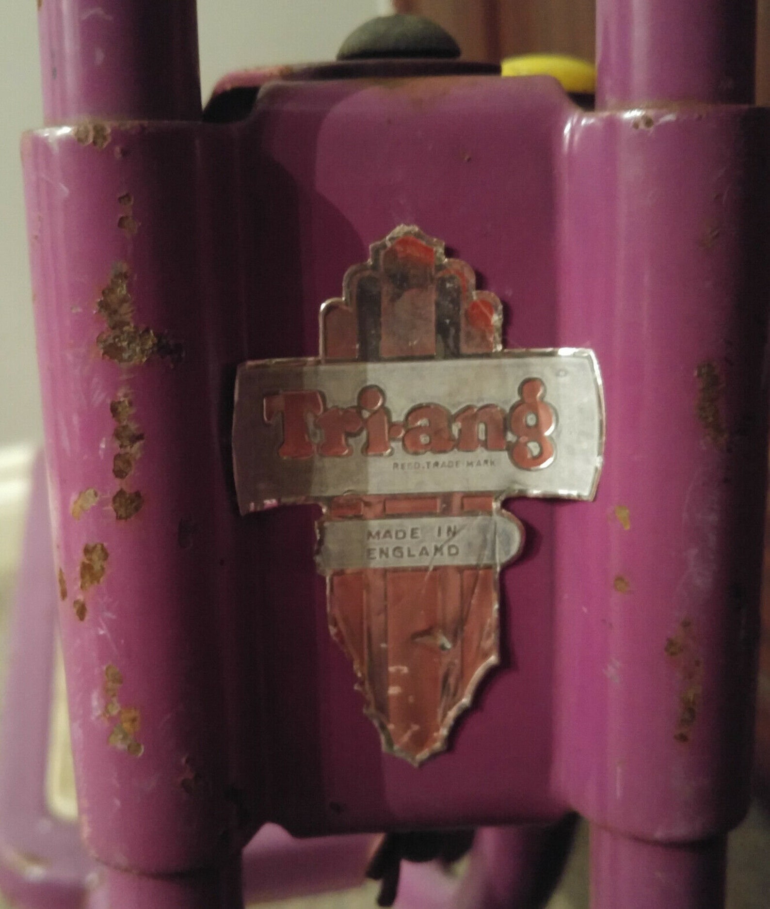 Triang Tri-ang Metallic Logo Sticker Decal for Bikes Trikes Scooters ...