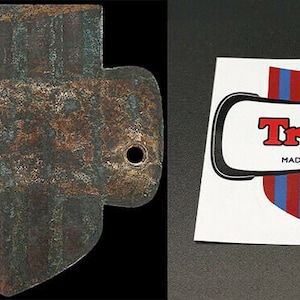 Triang Tri-ang Logo Shield Sticker Decal for Bikes Trikes Scooters Toys ...