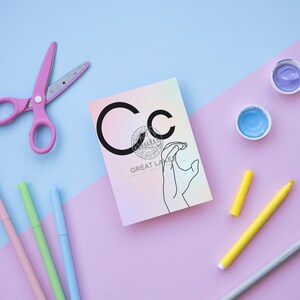 Rainbow Watercolor ASL Alphabet Classroom Posters - Etsy