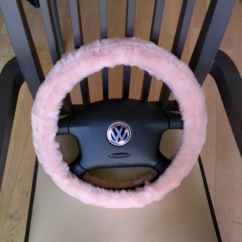 Fuzzy Steering Wheel Cover - Etsy