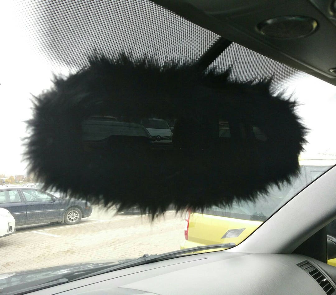 Fuzzy Car Accessories, Steering Wheel Cover, Gear Shift Knob Cover ...