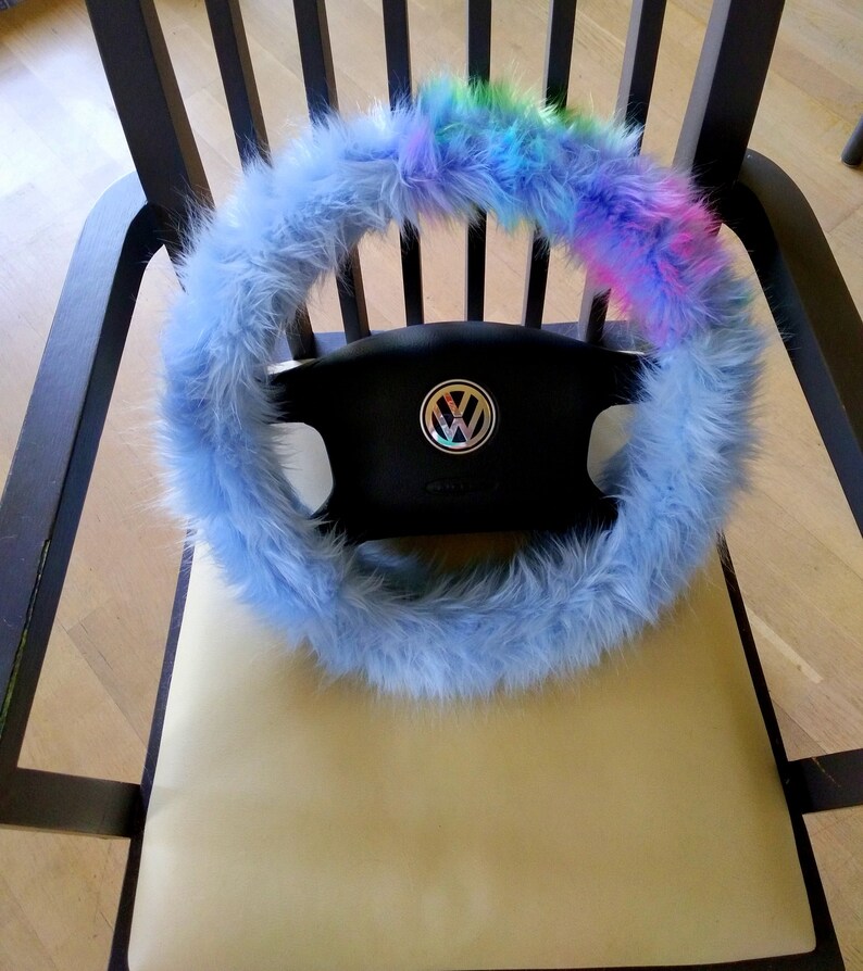 Fuzzy Car Accessories Steering Wheel Cover Gear Shift Knob | Etsy