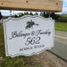 Outdoor Custom Address Sign, Wooden Hanging Sign, Hand Lettered Sign - Etsy