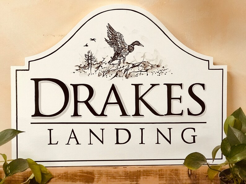 Custom Address Sign Hand Lettered Wooden Outdoor Sign - Etsy