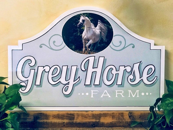 Farm Sign Business Sign Outdoor Wooden Sign Hand Lettered - Etsy