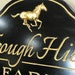 Custom Carved Sign, 23K Gold Leaf, Sign for Your Business, Hanging Sign ...