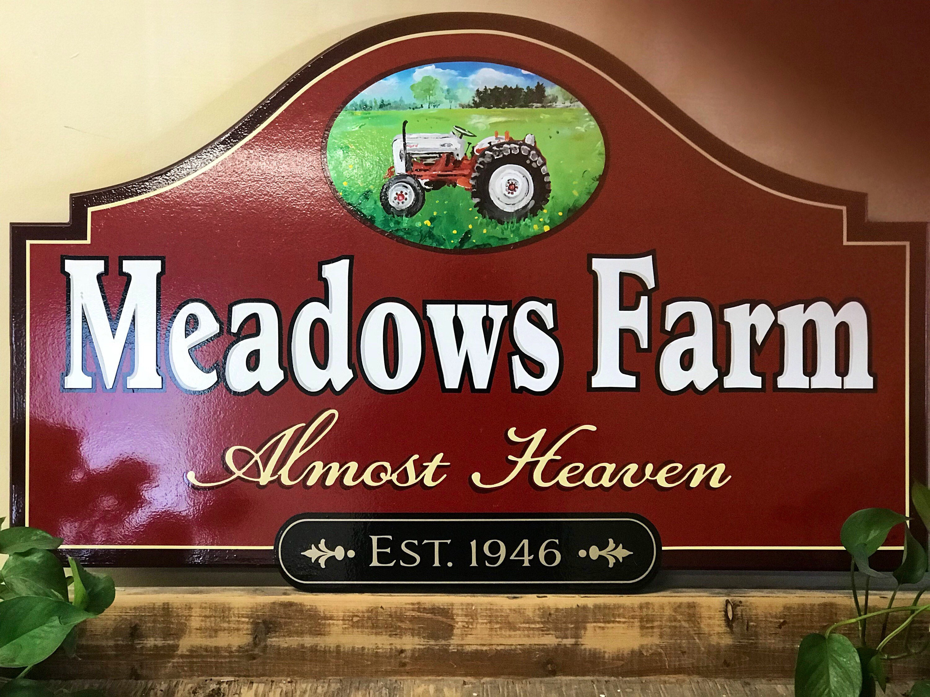 Custom Hand Painted Sign for Farm, Sign for Your Business, Wooden Sign ...