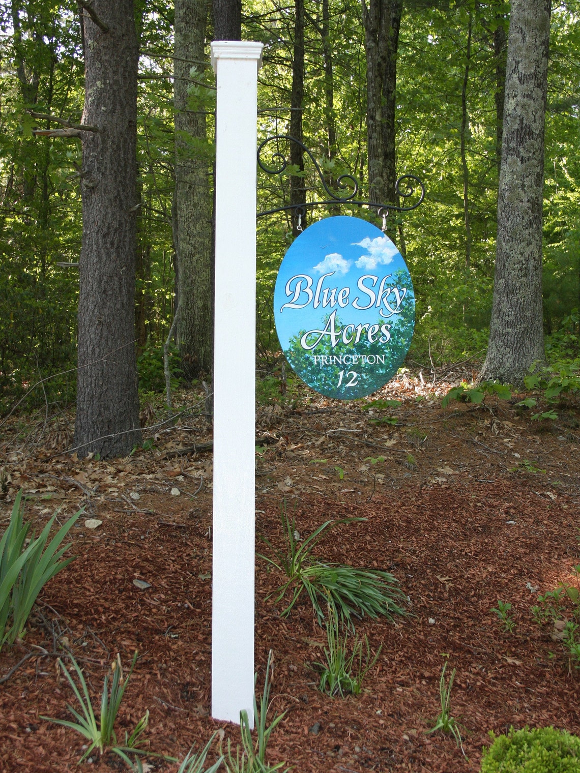 Residential Address Sign Outdoor Sign Wooden Sign Hand | Etsy