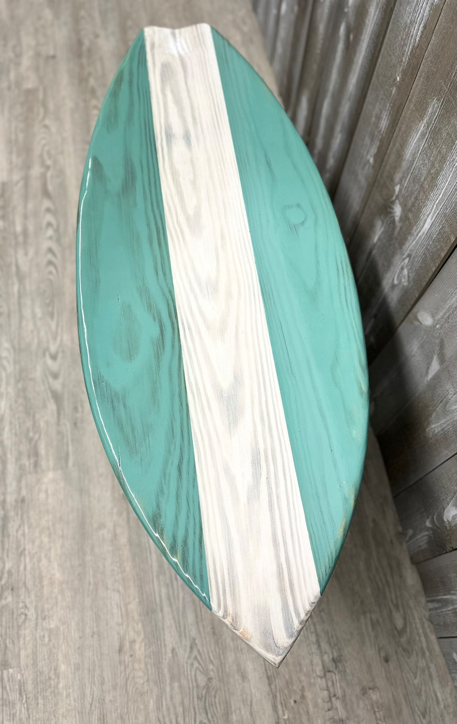 4 Foot Surfboard Table, Coffee Table, Made in North Carolina, Carolina ...