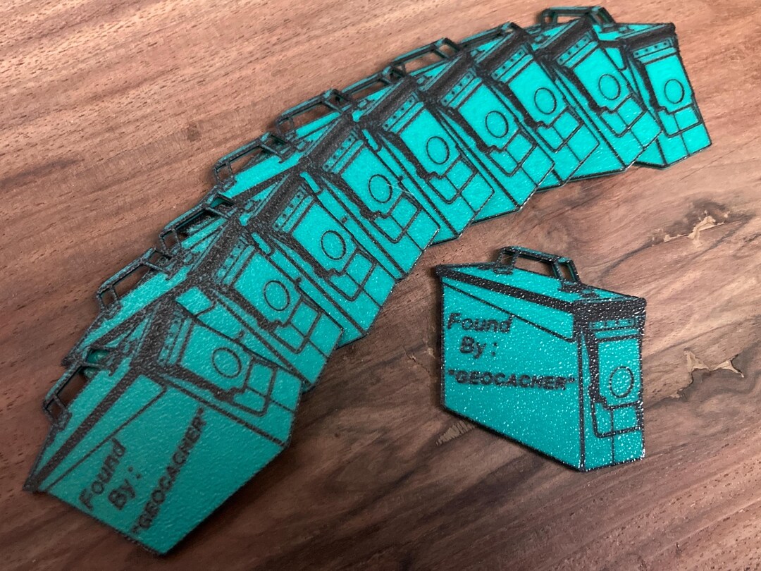 Custom Geocaching Tokens, Coins, Trinkets for Geocaching Finds or Trade ...