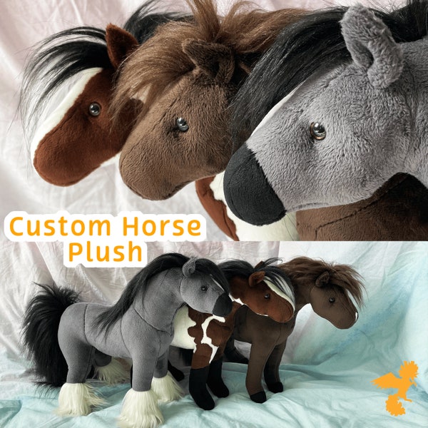 Horse Plush - Etsy