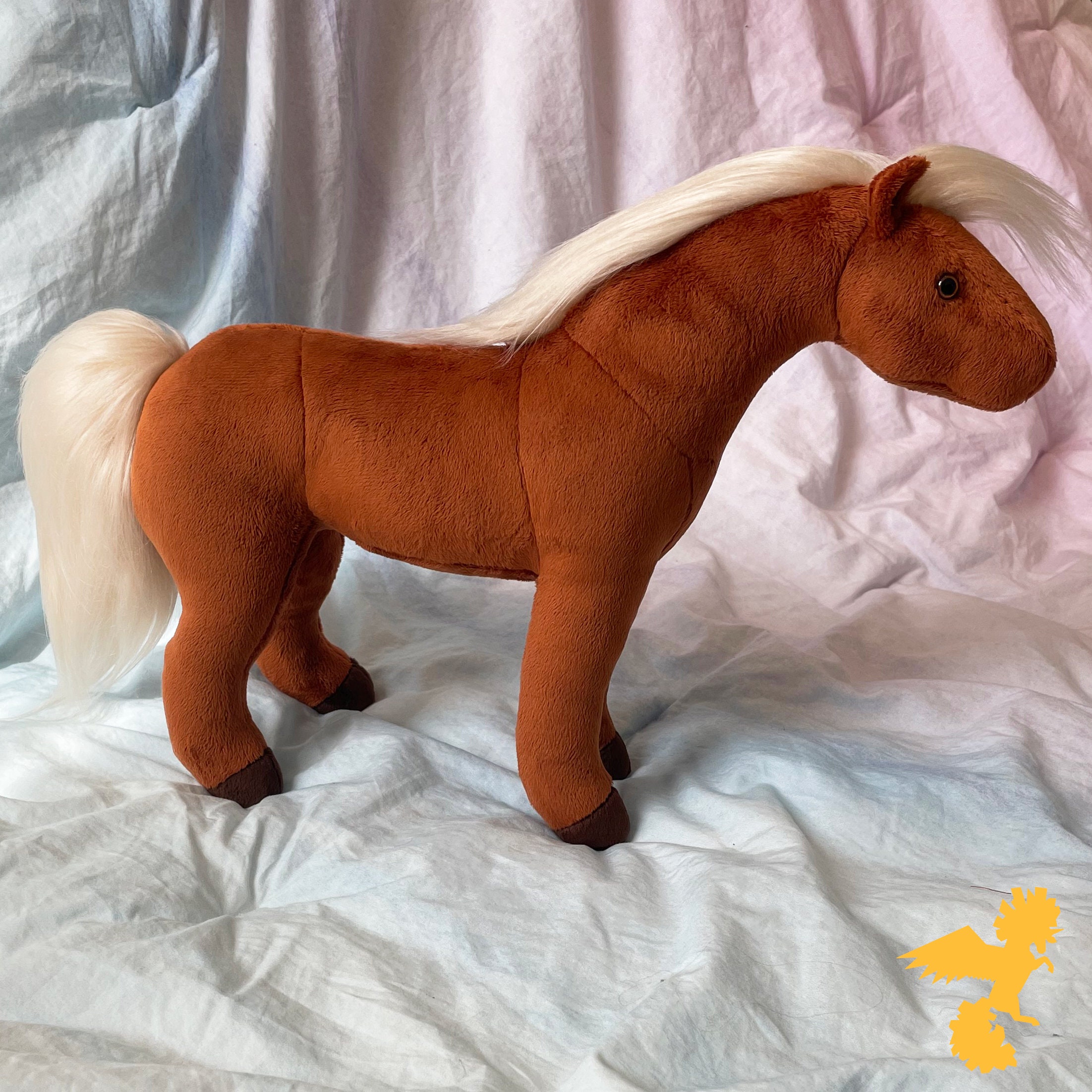 Horse Plush Sewing Pattern - Digital PDF Download, Advanced Pattern ...