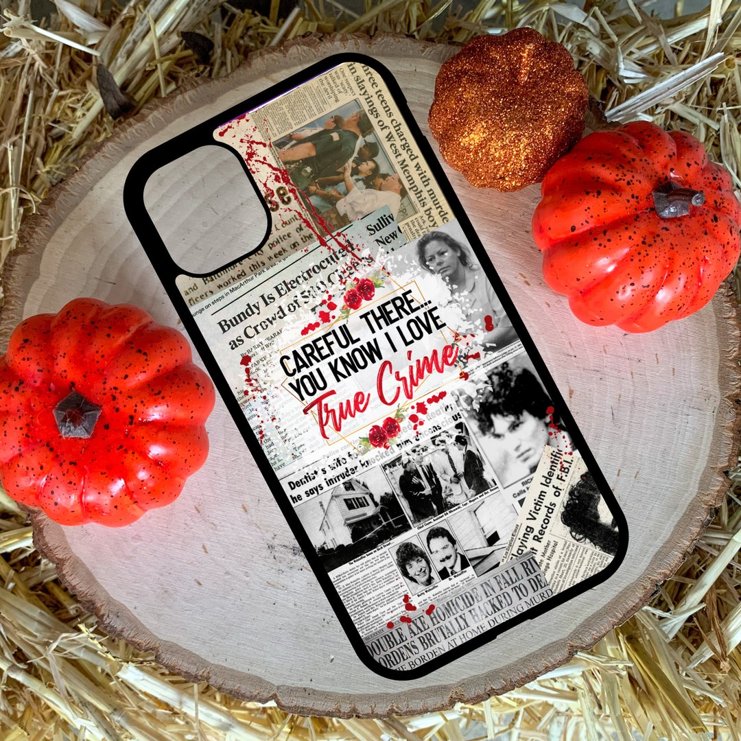 True Crime Phone Case, Fall Time, Crime Junkie Case, iPhone Case ...