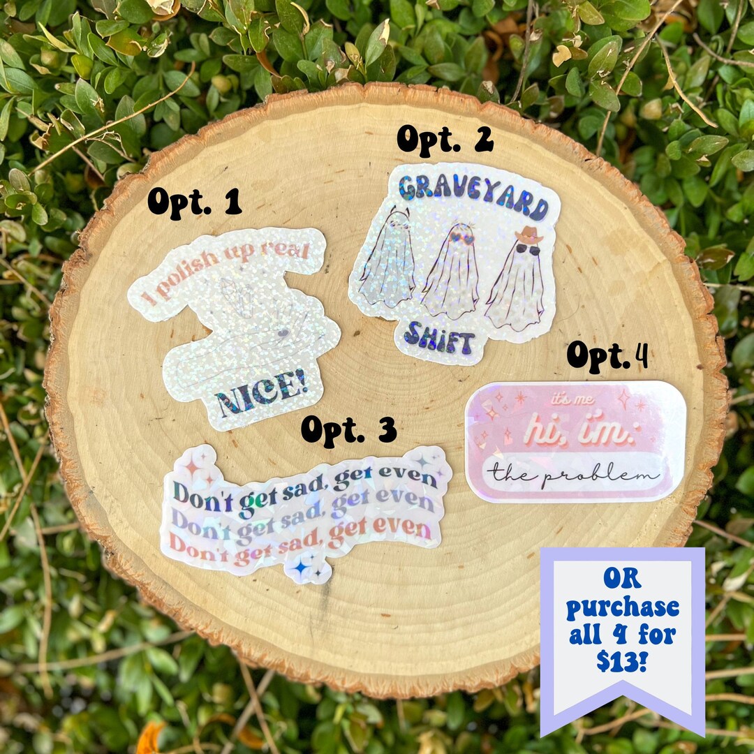 Taylorswift Stickers, Holographic Sticker, Funny Sticker, Swifty ...