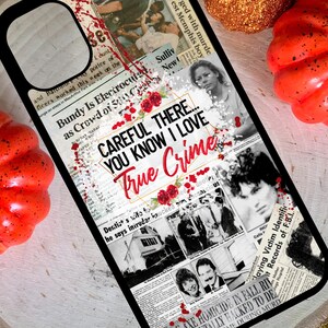 True Crime Phone Case, Fall Time, Crime Junkie Case, iPhone Case ...