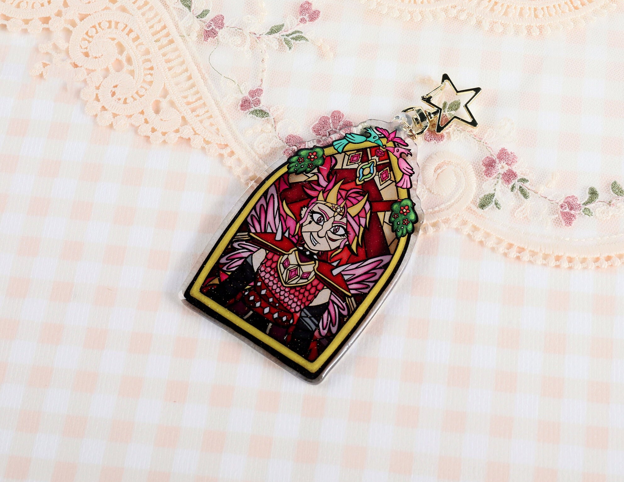 Amphibia Calamity Inspired Stained Glass 4 Inch Premium - Etsy